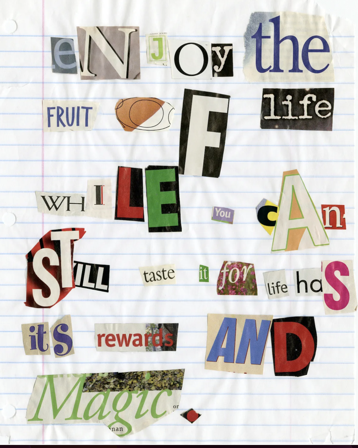 Ransom Note Poetry - Champion Press