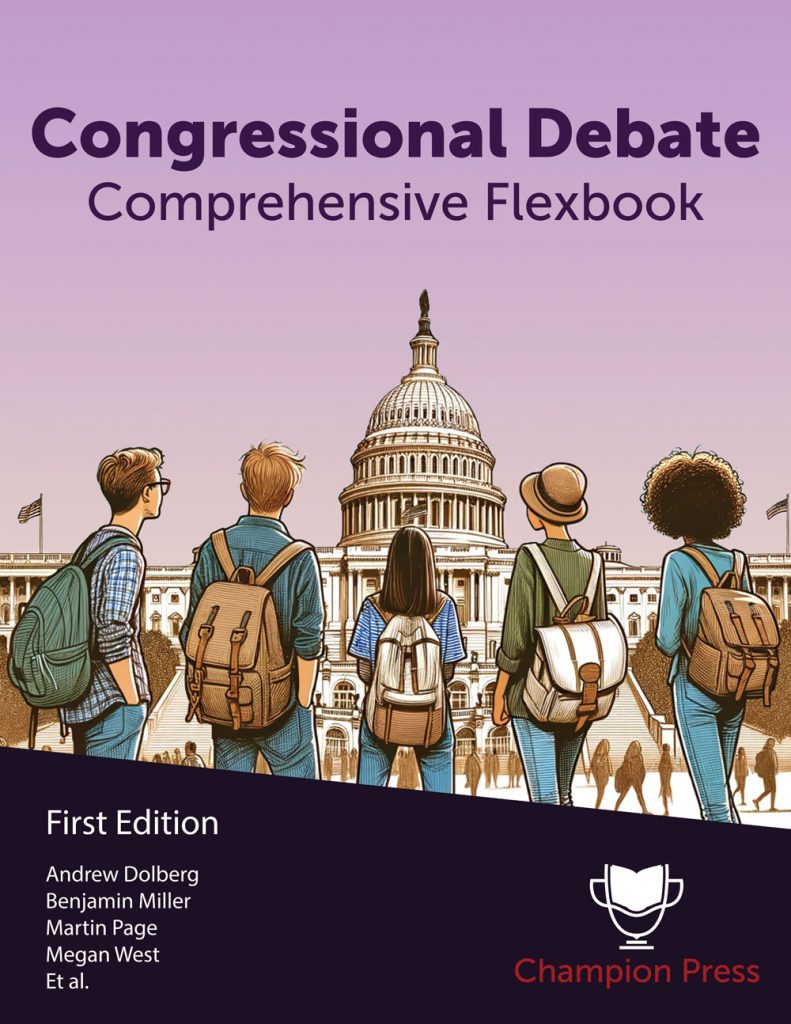 Congressional Debate for High School - Champion Press